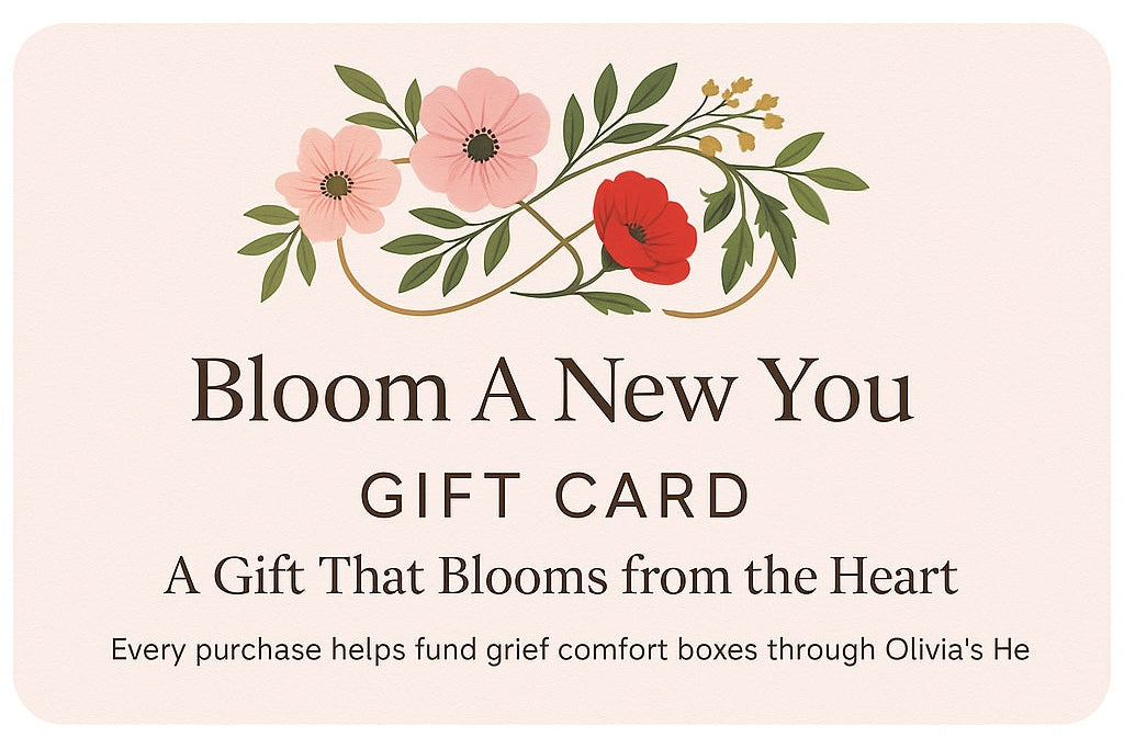 Bloom A New You Gift Card – The Perfect Meaningful Gift – Bloom A New ...